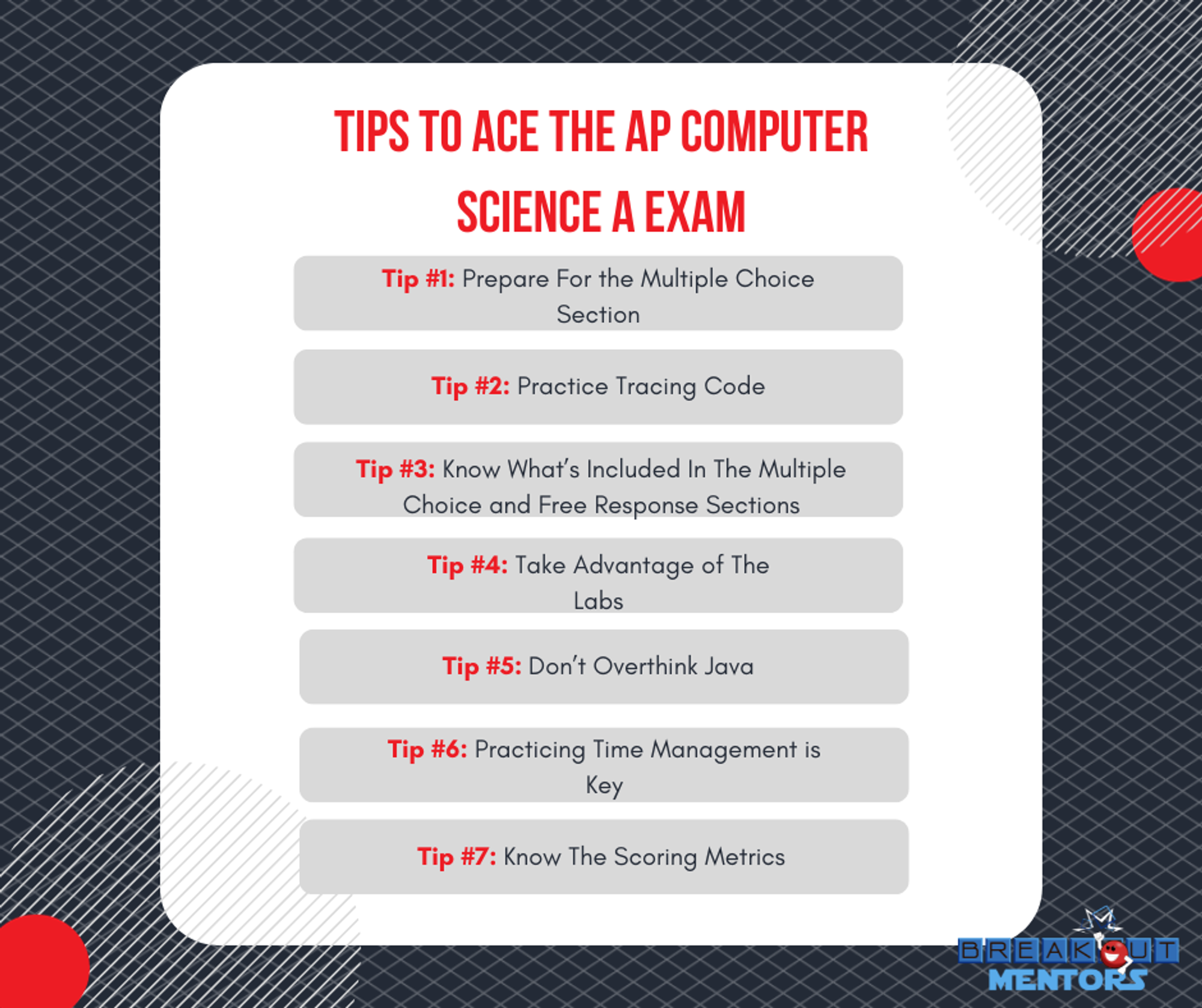 Ace the AP Computer Science A Exam: Tips From A Former Exam Taker